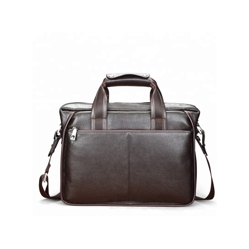 Mamba Leather Laptop Bag - Qali Bags